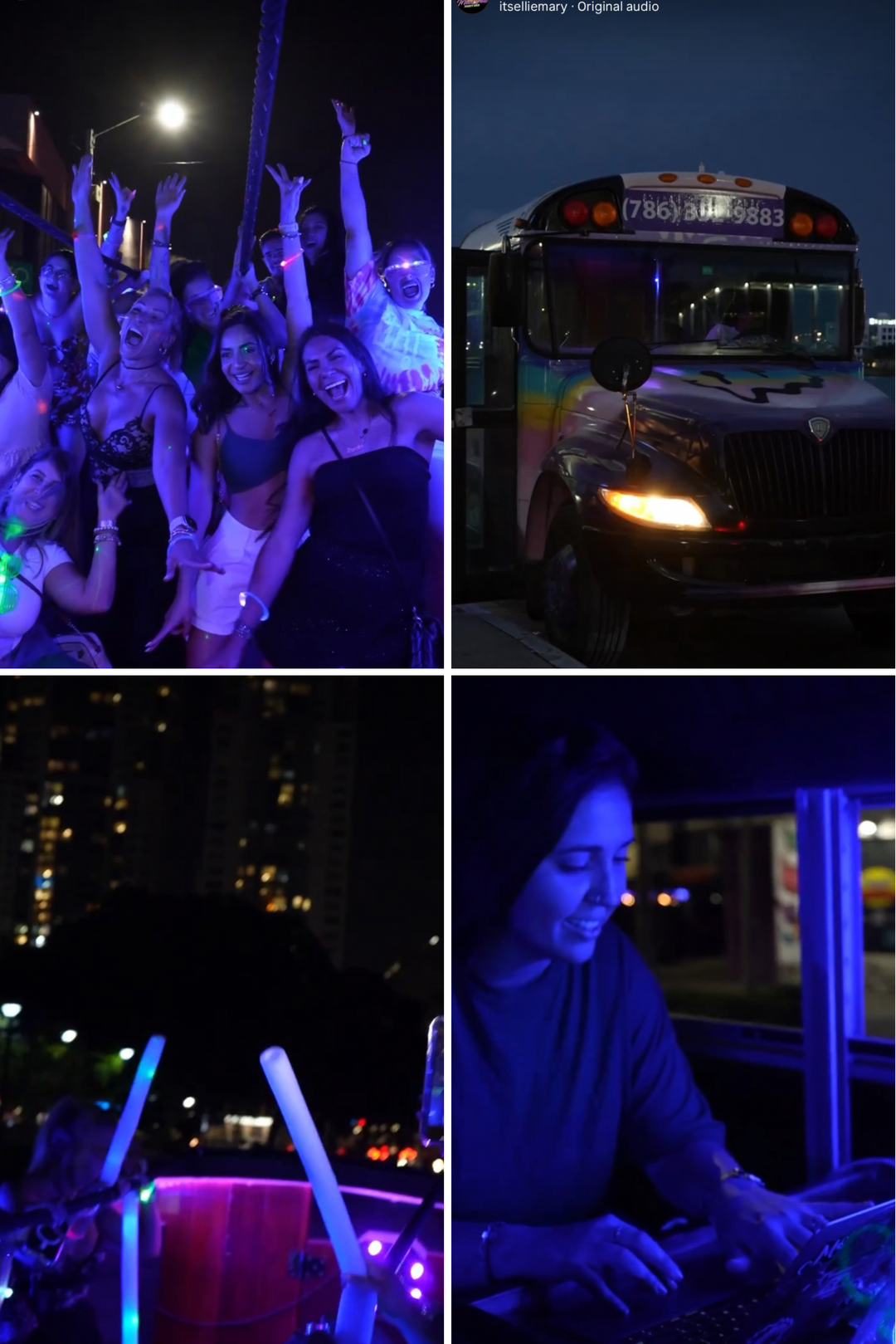 Party bus & Inflatable Night Club! – Bus & Inflatable Rental